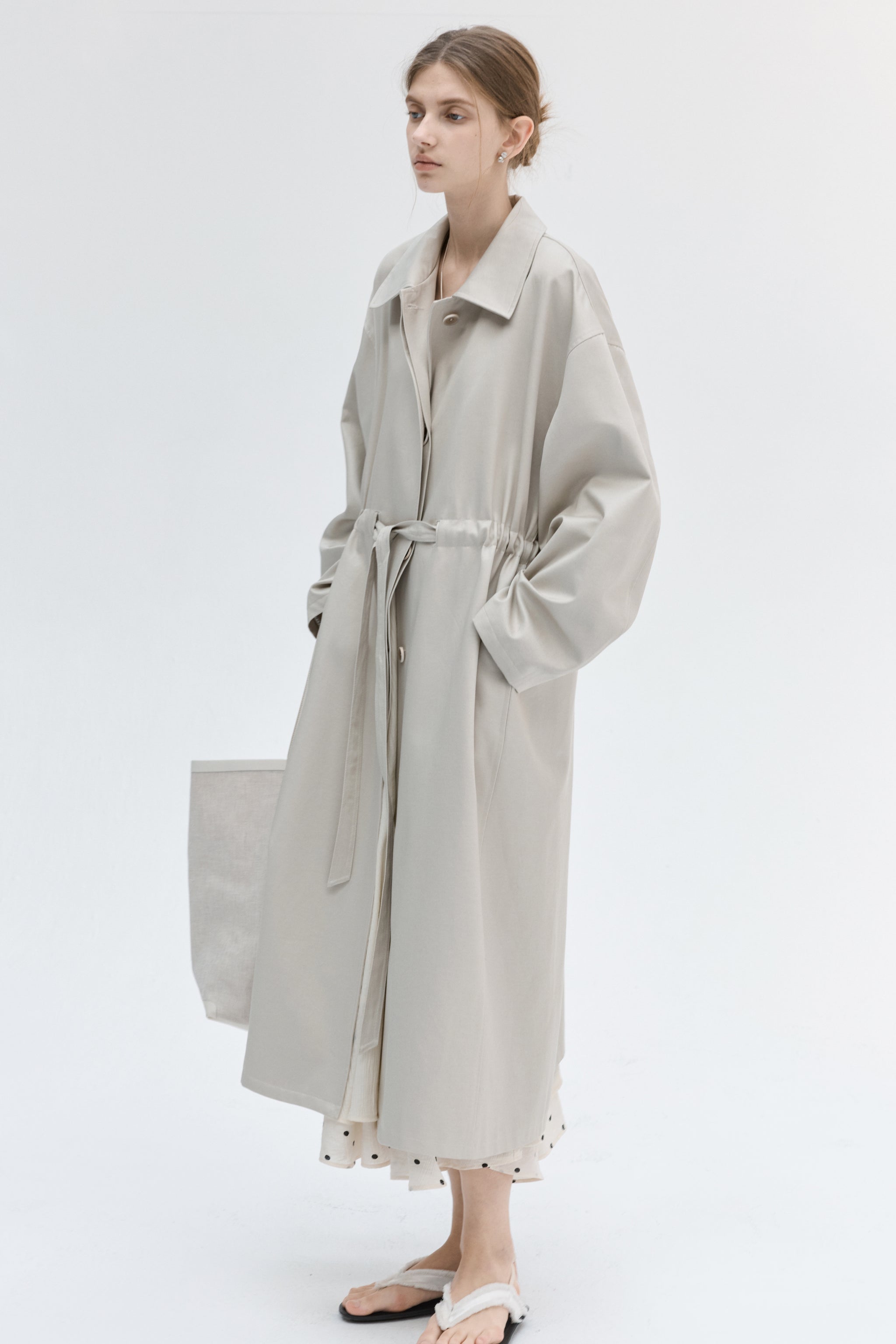 SHAPE MARK LONG TRENCH